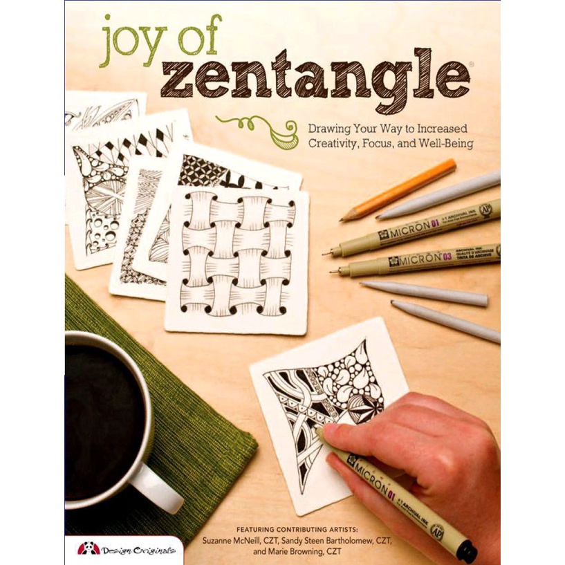 Art // Joy of Zentangle Drawing Your Way to Increased Creativity, Focus ...