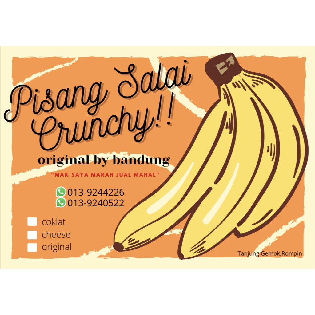 🔥 Pisang Salai Crunchy Original by Bandung 🔥 | Shopee Malaysia