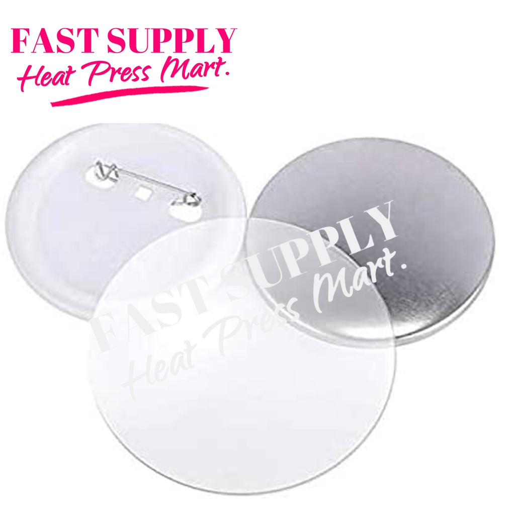 Button Badge Materials 25, 32, 37, 44, 50, 58, 75 mm (100 pcs) | Shopee ...