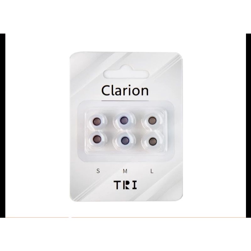 TRI Clarion - Premium Silicon Eartips Set (for earphones & IEMs ...