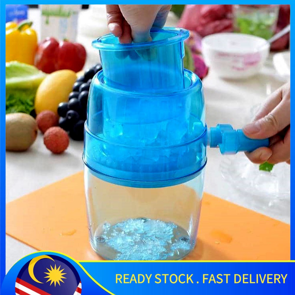 🔥READY STOCK🔥 ICI-B Portable Manual Crank Hand Ice Crusher ice Snow ...