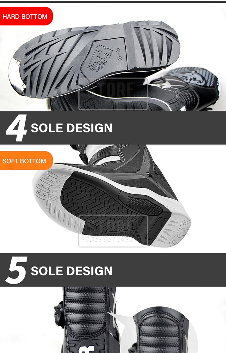 Motocross boots Dirt Bike Racing ATV motorcycle off-road Motocross ...