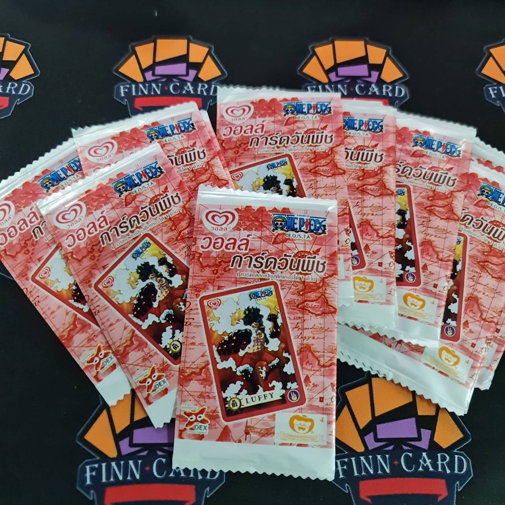 ONE PIECE Ice Cream Wall Random Envelope 2022 (WALL'S CARD) 1 Pack Will ...