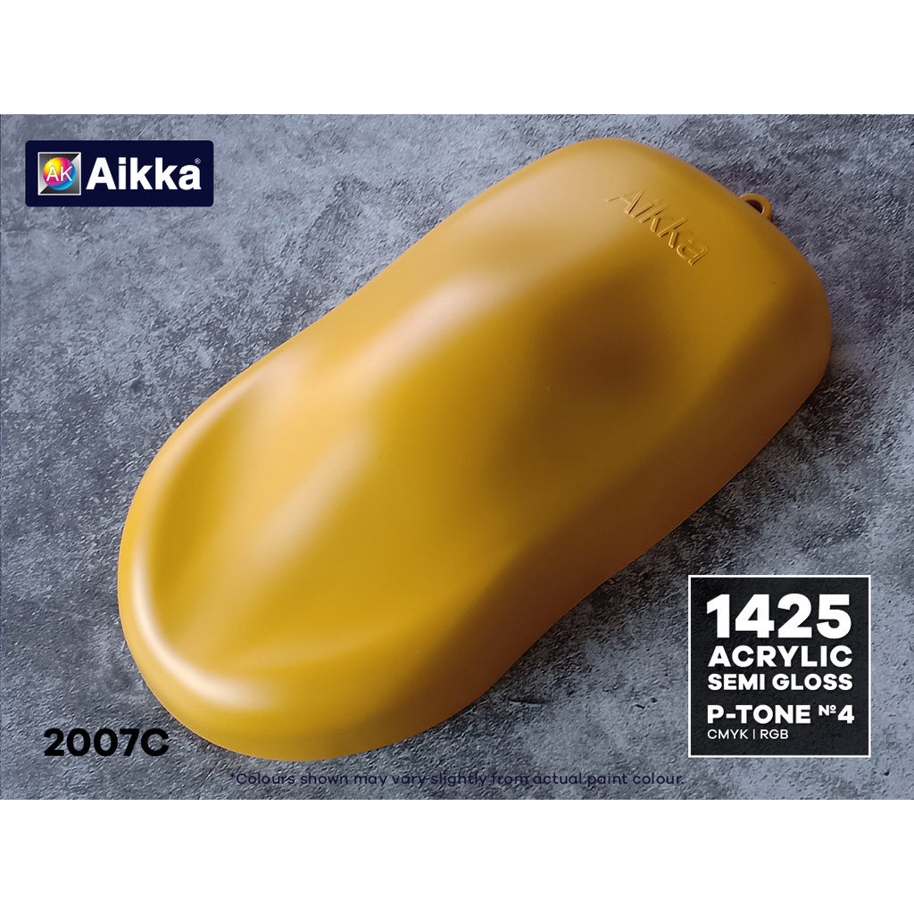 AIKKA Paint PANTONE Colour 2007C / 1425 ACRYLIC SEMI GLOSS PAINT ...