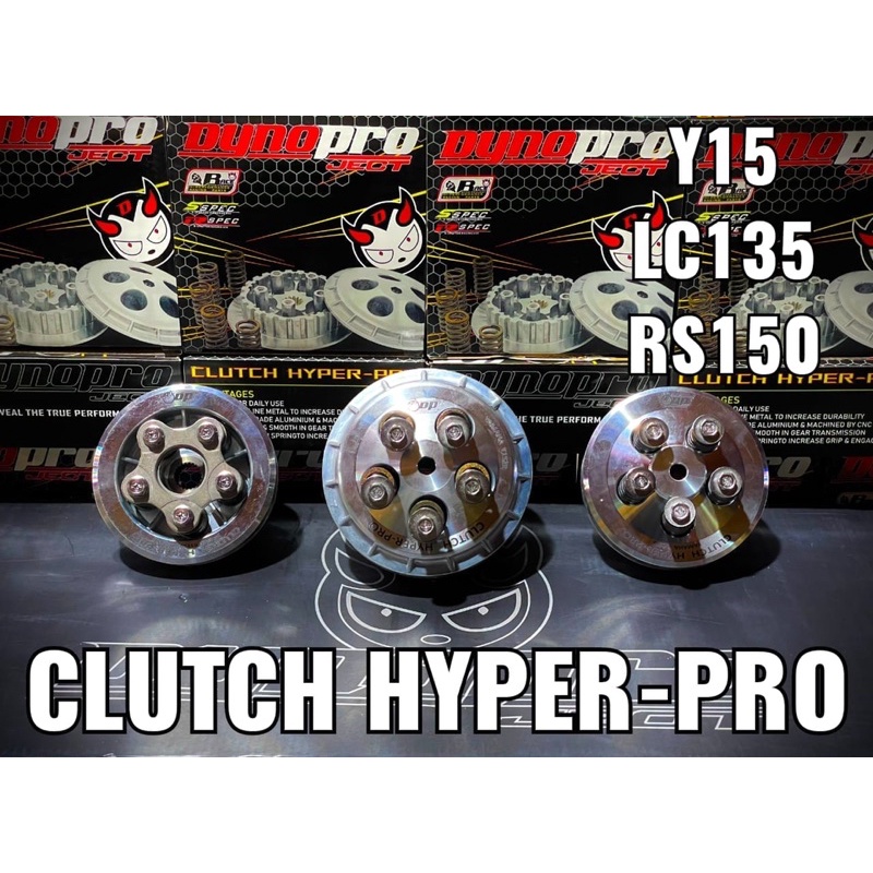 DYNOPRO HYPER CLUTCH HYPER PRO Y15ZR Y16ZR RS150 LC135 RS150R RSX RS-X ...