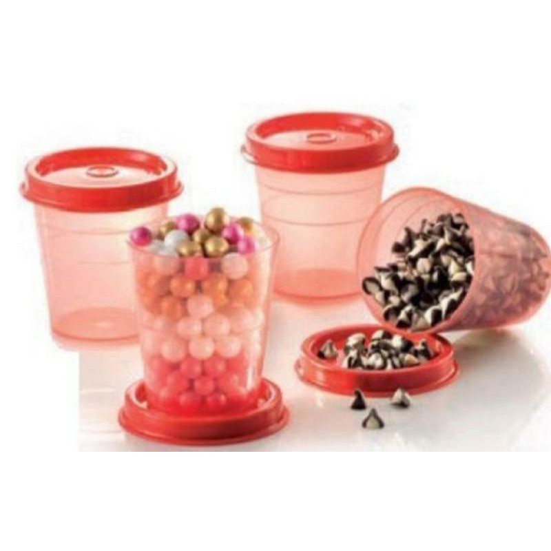 [🔥 READY STOCK 🔥] Bekas Merah Comel Tupperware Red Chilli Midgets (60ml ...