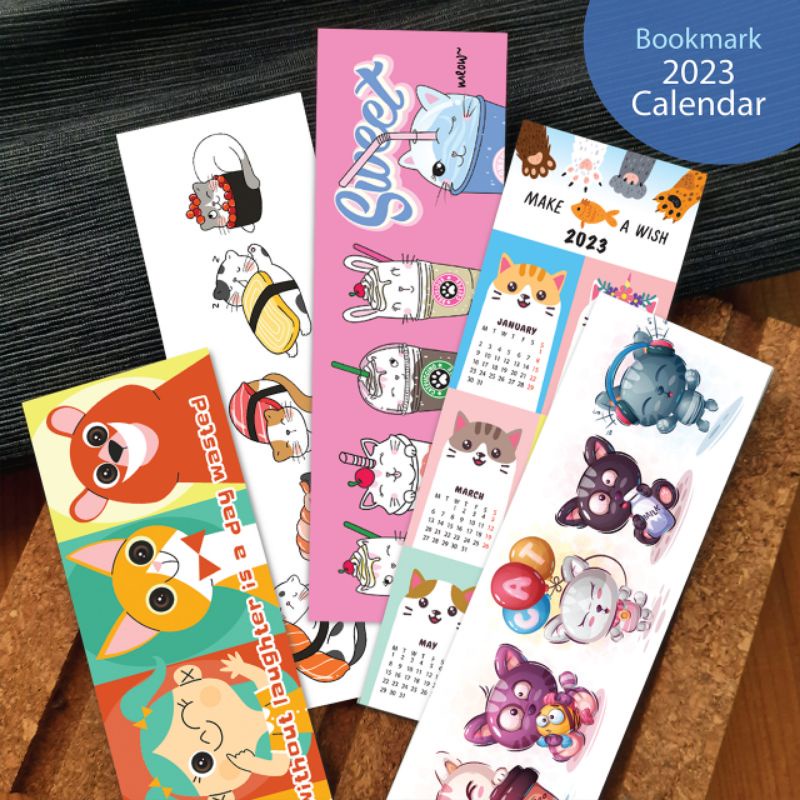 2023 Bookmark Calender | Shopee Malaysia