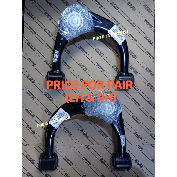 [ORIGINAL] LH RH HILUX VIGO KUN25 KUN26 FORTUNER FRONT UPPER ARM ...