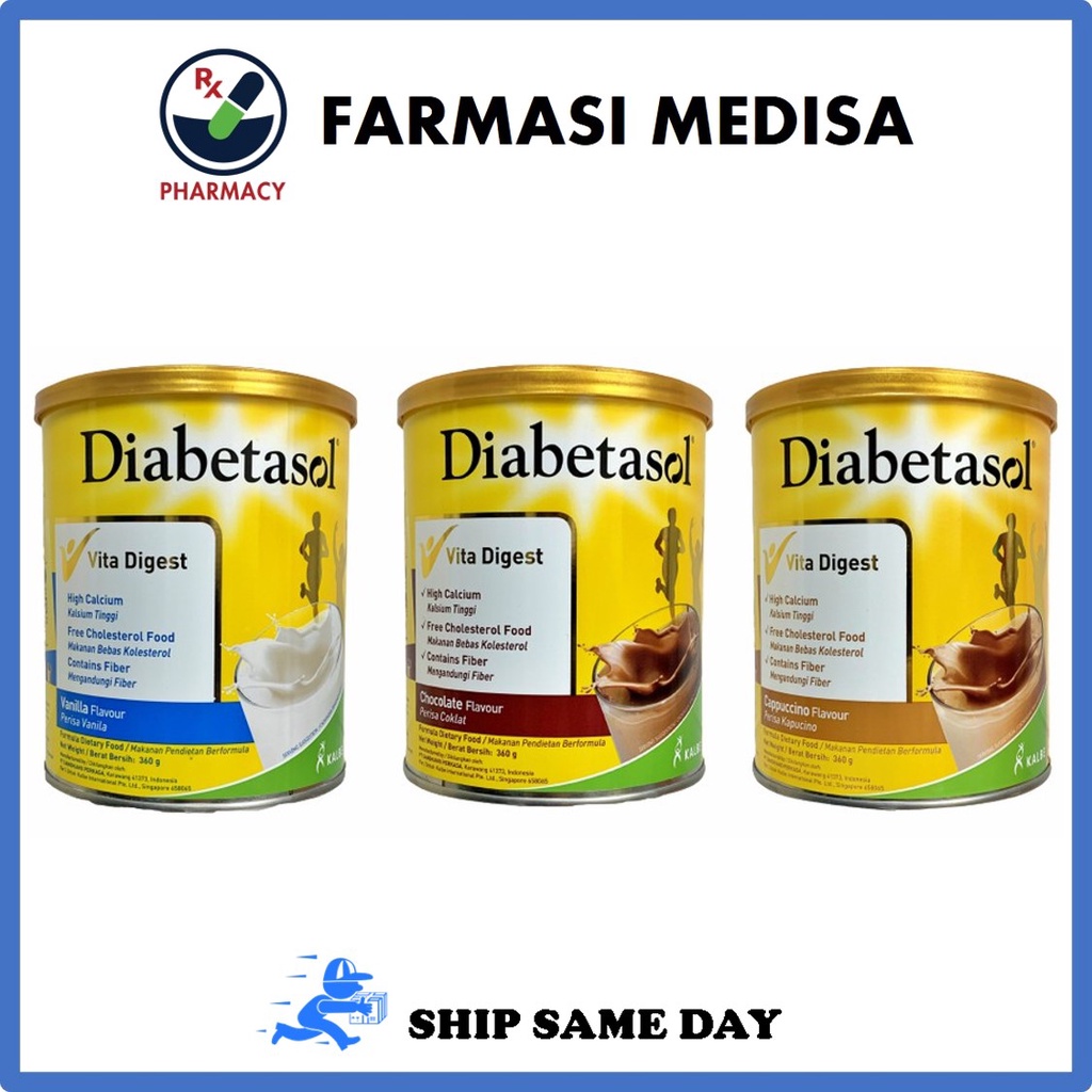 Diabetasol Vita Digest 360g Kalbe | Shopee Malaysia