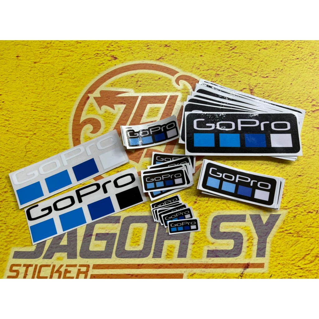 Sticker GoPro Cutting & Printing【HIGH QUALITY】 | Shopee Malaysia