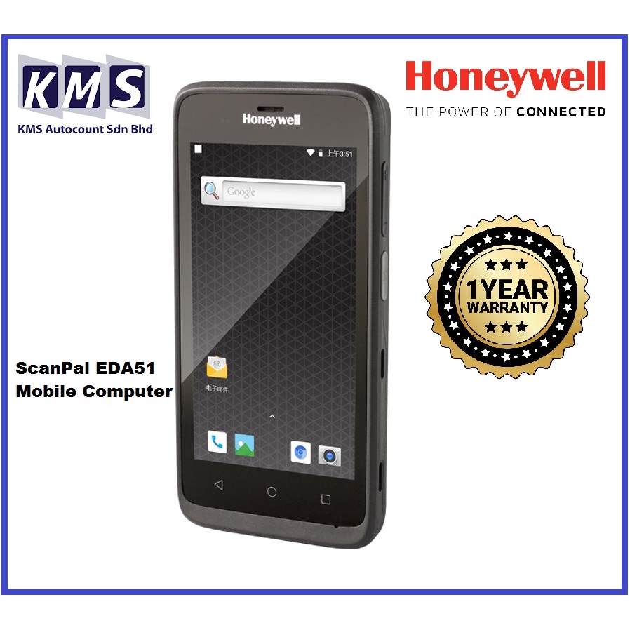 Honeywell ScanPal EDA51 Mobile Computer [EDA51-1-B623SOGEK] Android 8 ...