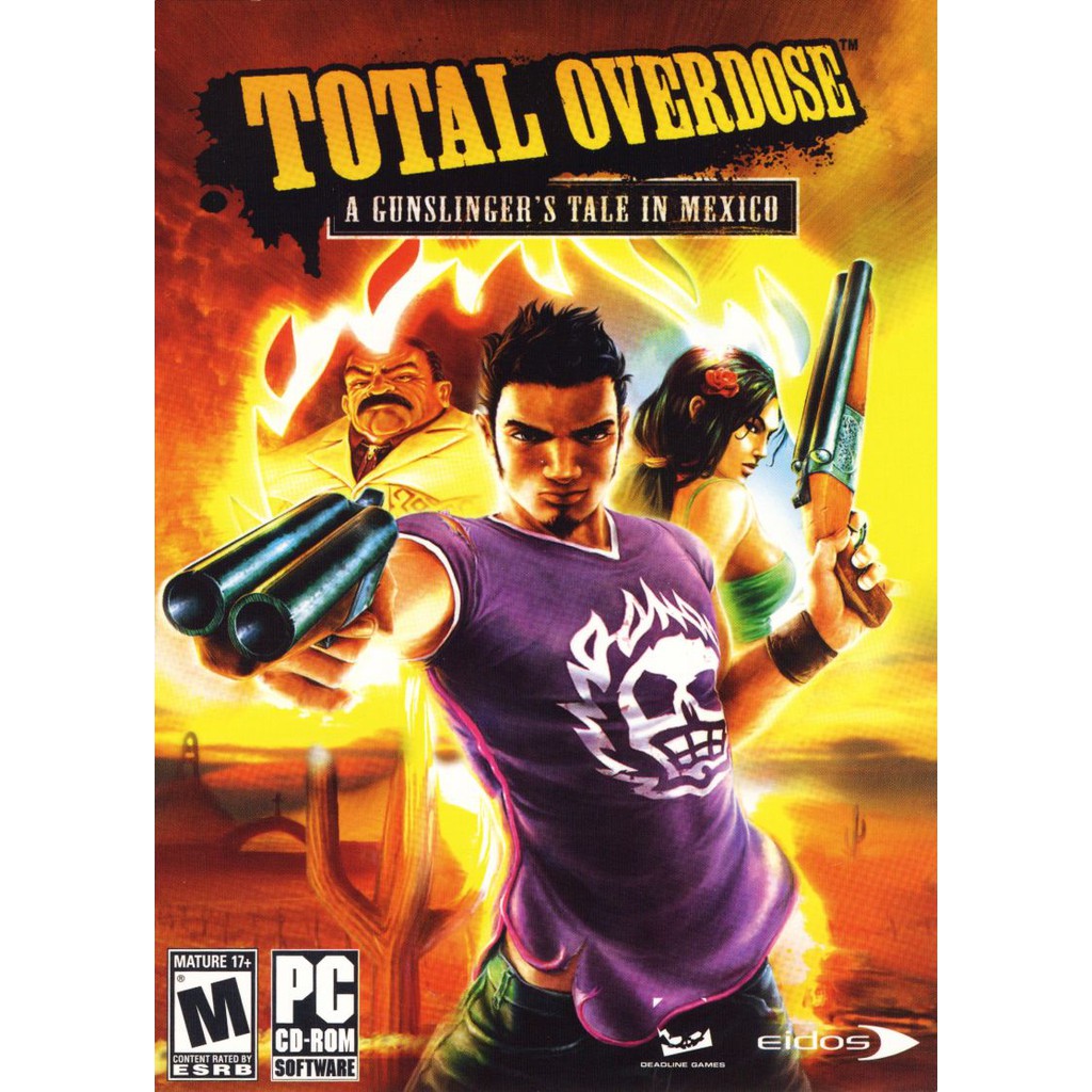 *PC GAME DVD* Total Overdose (Real DVD Provided NOT Digital Download ...