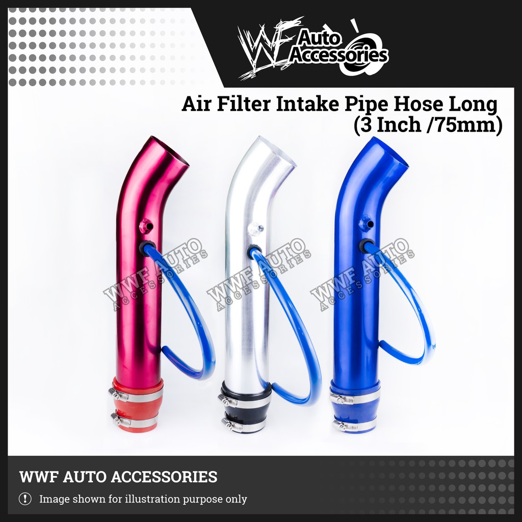 Air Filter Intake Pipe / Hose Long ( 3 Inch / 75mm ) ( Wira 1.3 & 1.5 ...