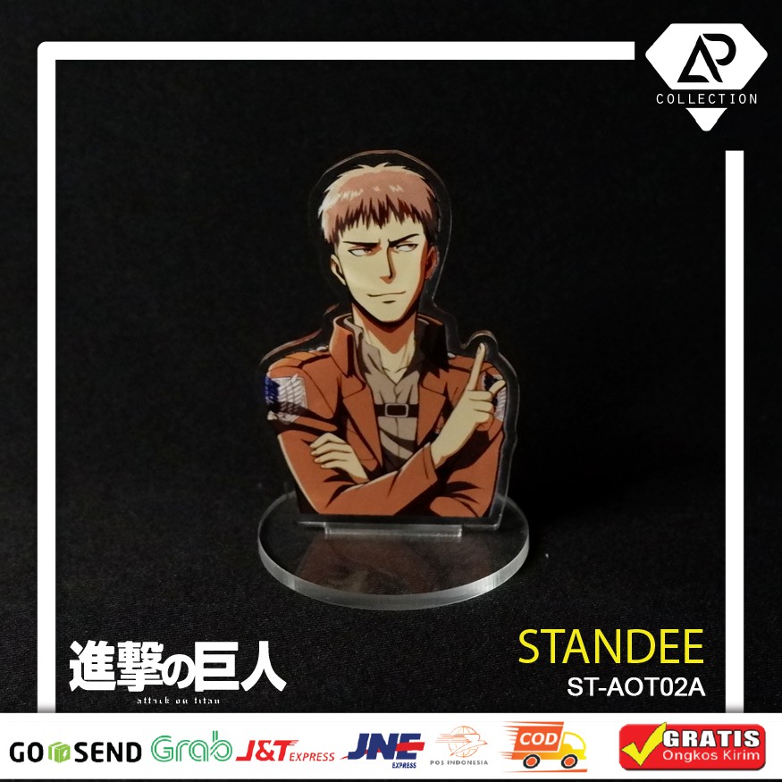 Custom Reiner Acrylic Standee / Anime Attack On Titan Standee ...