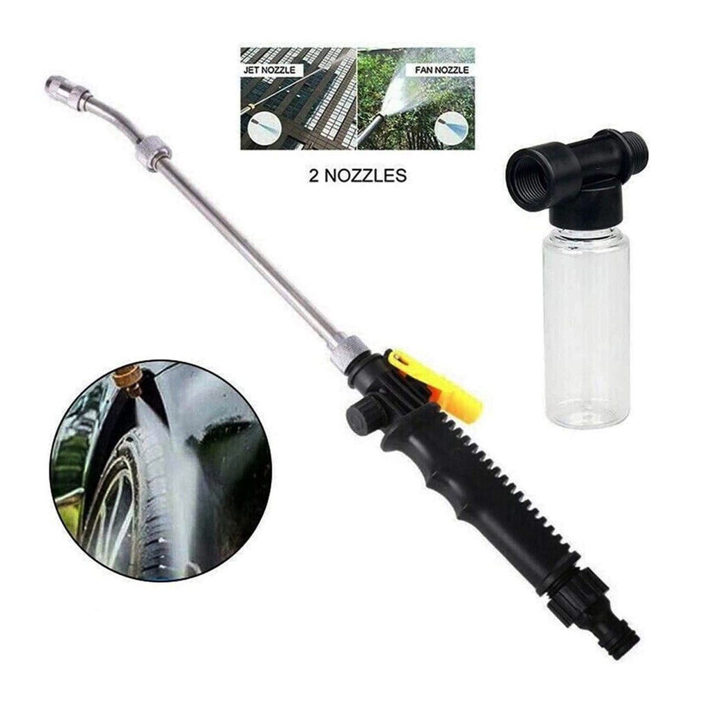Pressure Water Jet Sprayer Gun Power Boosting Water Spray Gun with Soap ...
