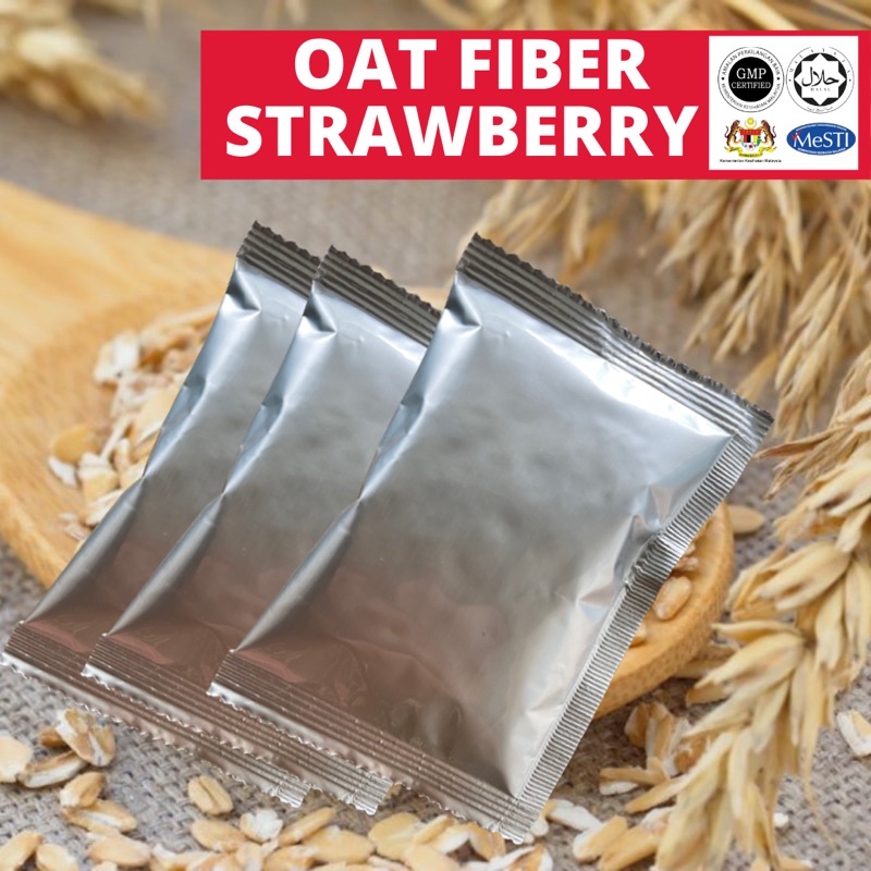 🔥SUSU OAT FIBER STRAWBERRY DIRECT KILANG LULUS KKM DAN HALAL | Shopee ...