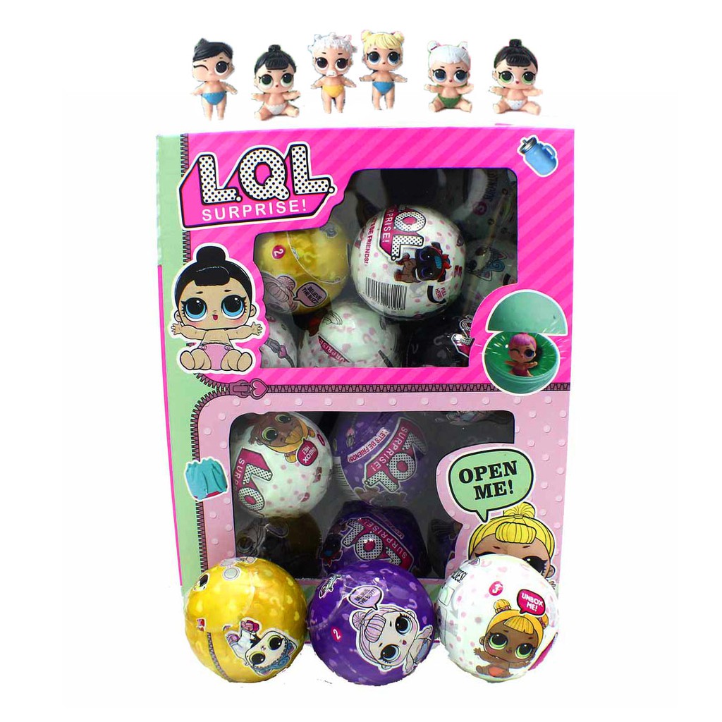 LOL Surprise Ball Collectible Baby Dolls (24pcs) | Shopee Malaysia