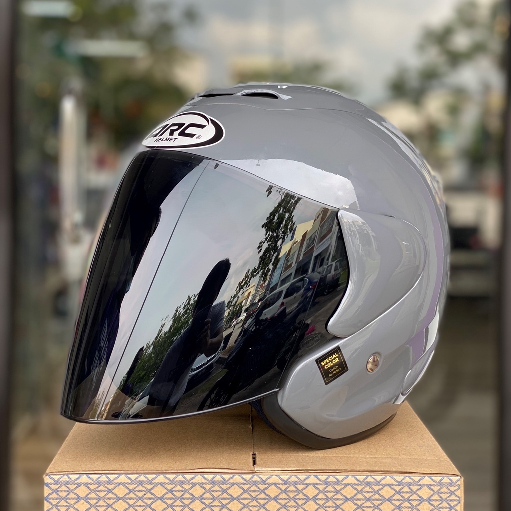 VISOR ARC Ritz Smoke ORIGINAL 💯 VISOR SAHAJA TIDAK TERMASUK HELMET ...