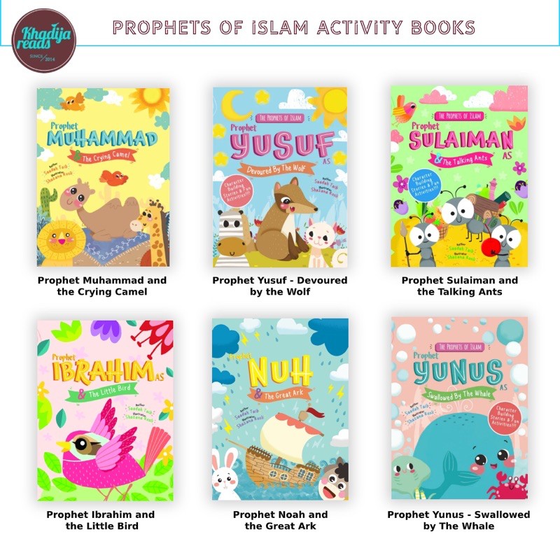 The prophets of Islam Activity Books | Shopee Malaysia