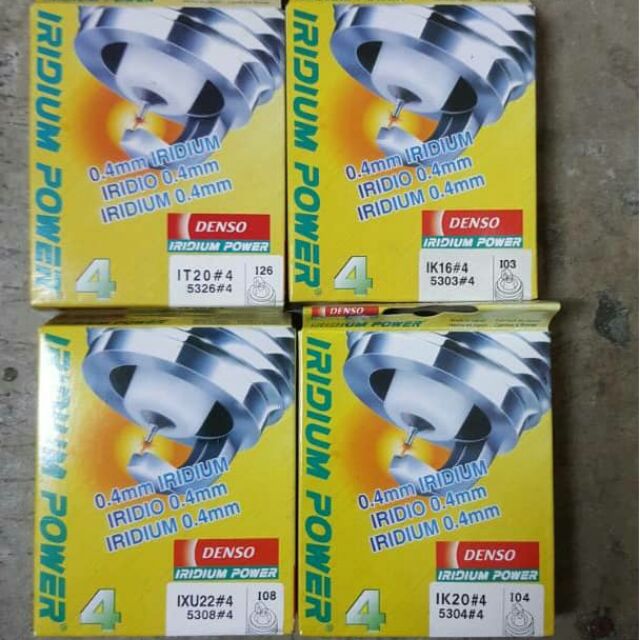 Denso Iridium Power IT20 -Proton Saga BLM FLX Exora Gen2 Persona Spark ...