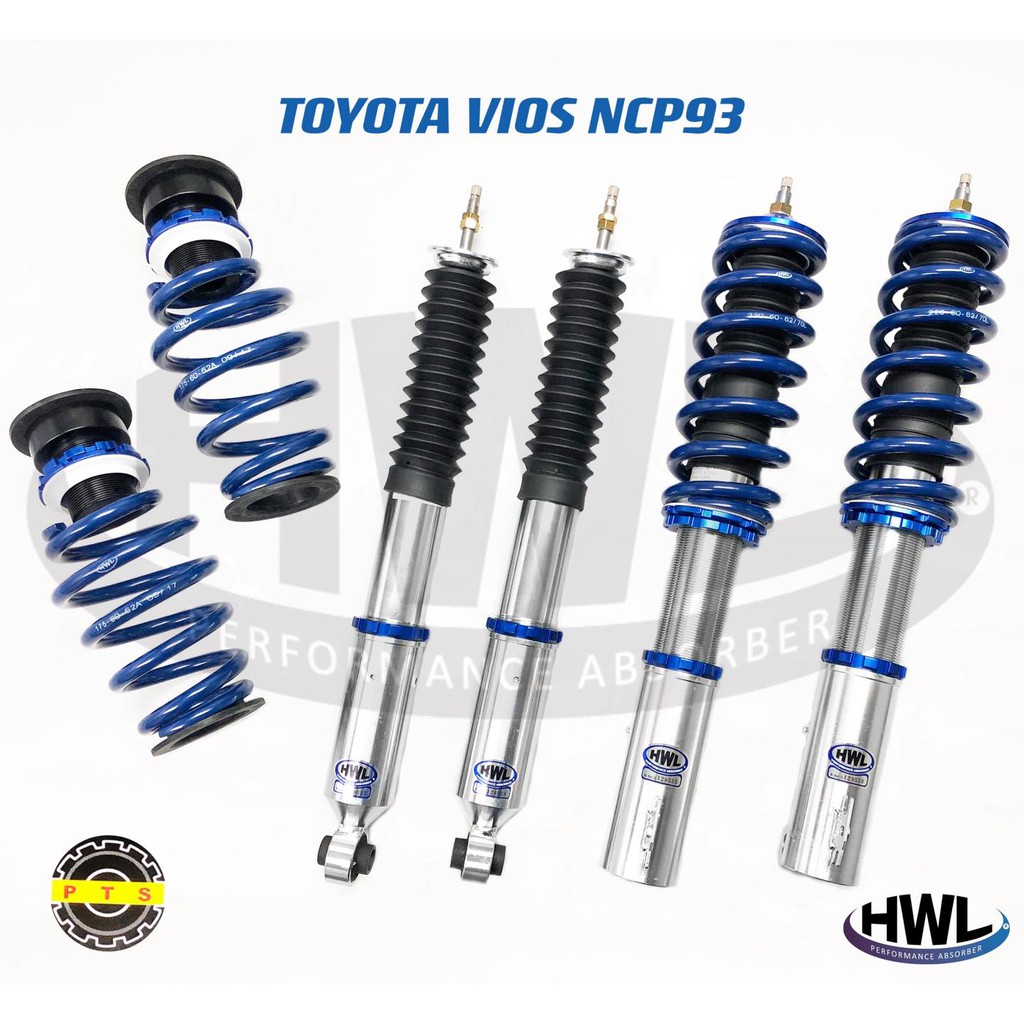 TOYOTA VIOS NCP93 HWL MT1BS Adjustable Absorber Hi Low Soft Hard ...