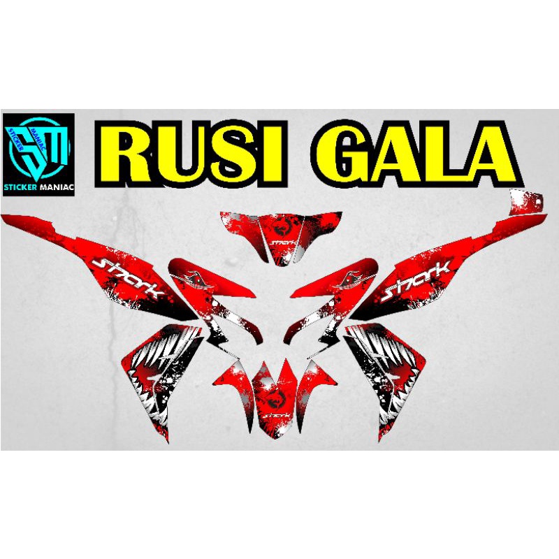 Rusi Gala full body decals | Shopee Malaysia