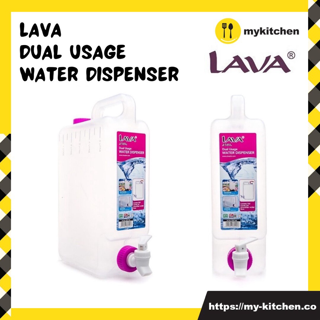 [MY KITCHEN] LAVA Dual Usage Water Dispenser WDP500 BPA Free for Hot ...