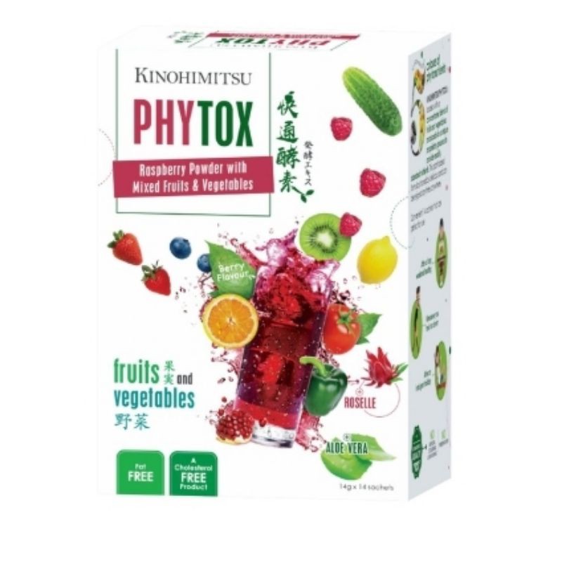 10% CB 😍 Kinohimitsu Phytox 14g X 14s | Shopee Malaysia