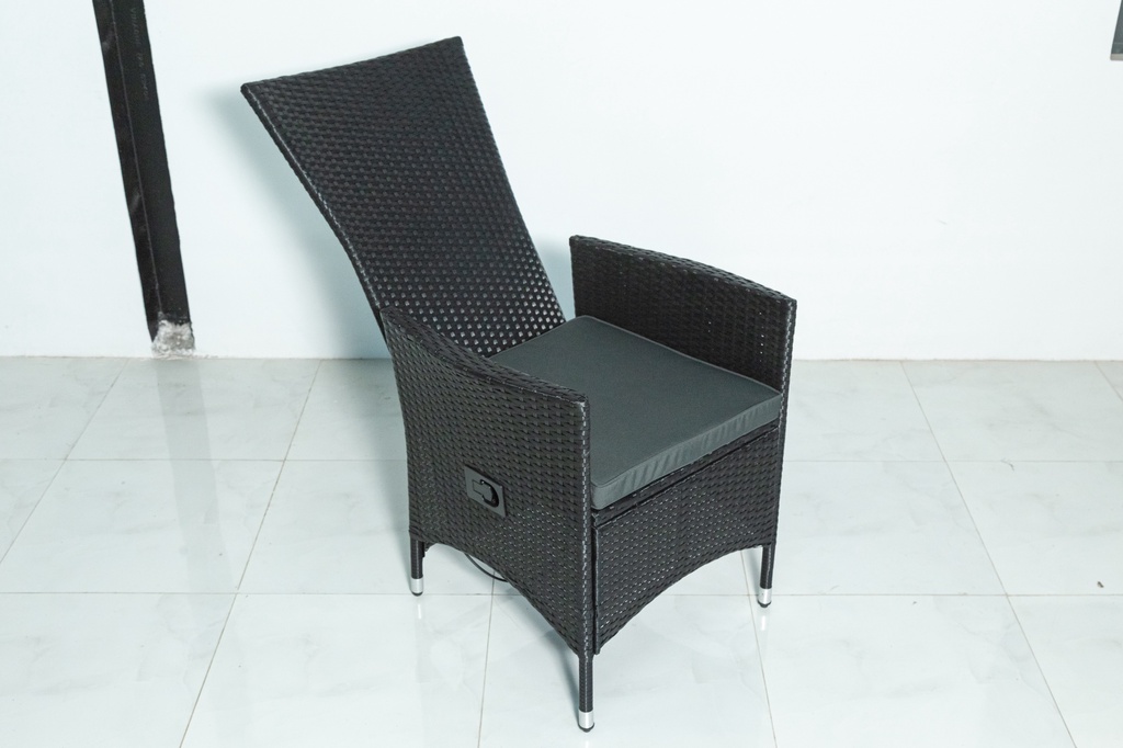 IPRO 1 Piece Rattan chair Balcony Garden chair Outdoor Furniture Kerusi ...