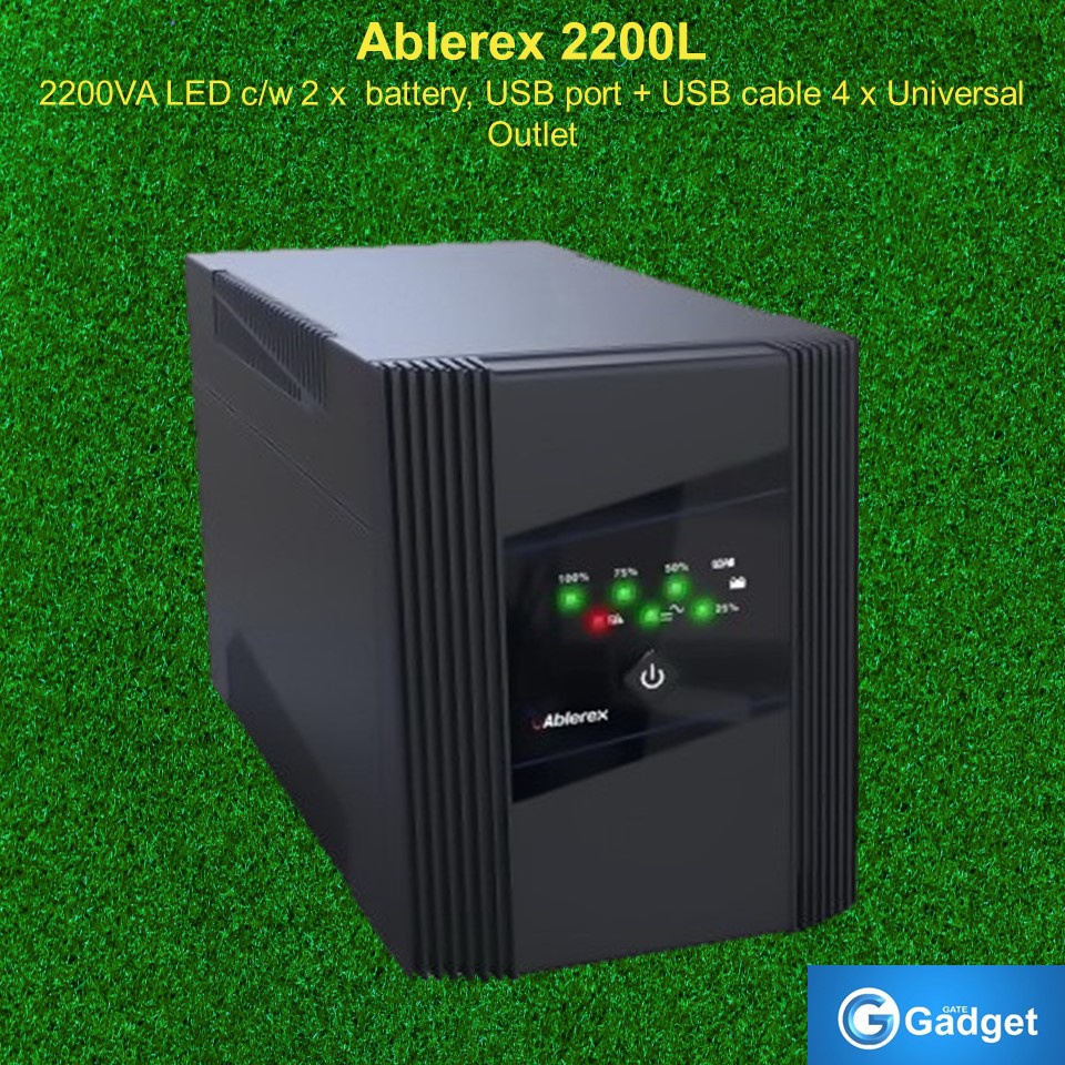 Ablerex 2200L offline UPS (ideal for PC load and non-essential load ...