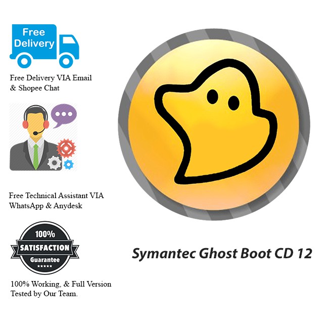 Symantec Ghost Boot CD 12 2025 Full Version | Shopee Malaysia
