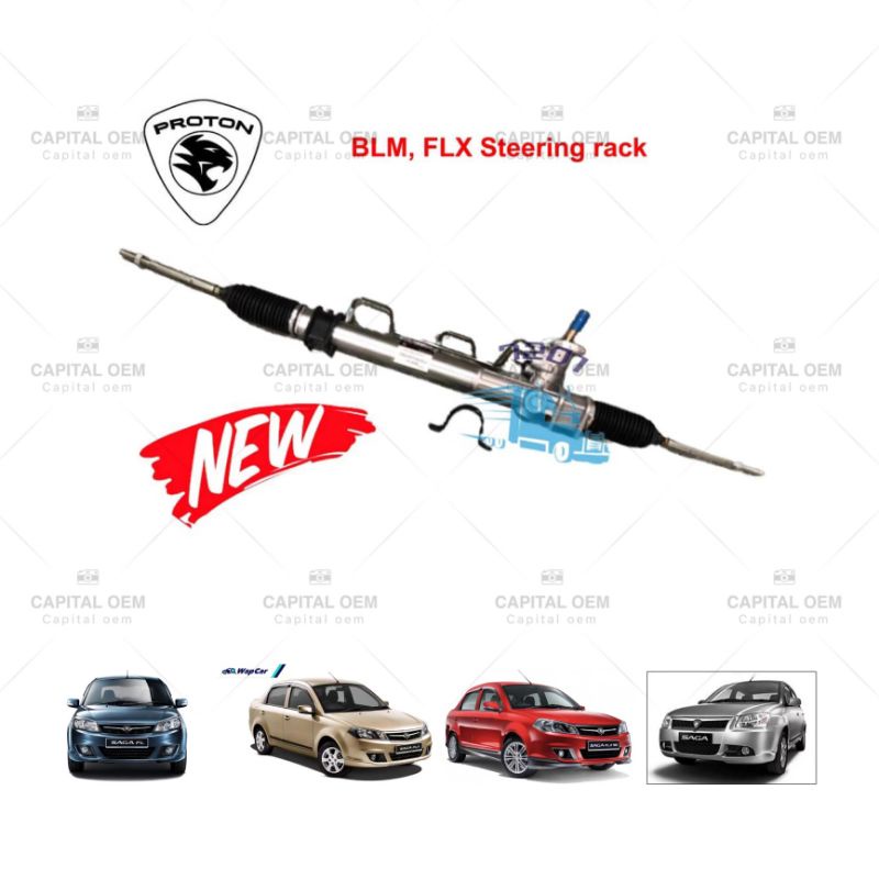 GENUINE PROTON SAGA BLM FL FLX SAGA VVT (2005-2021) POWER STEERING RACK ...