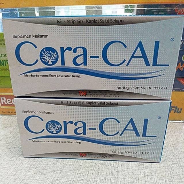 Coracal CAL CAL CALCIUM, Health Bone And Rematic Contents 30 - CORA CAL ...