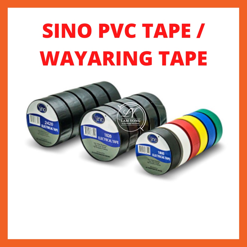 SINO Wayaring Tape / PVC Tape 1805/1820/2420 Electrical Wire Insulating ...