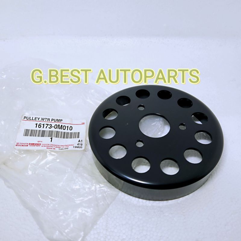 100％ ORIGINAL TOYOTA WATER PUMP PULLEY VIOS NCP42 NCP93 NCP150 16173 ...
