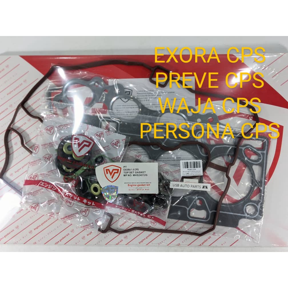 PROTON CAMPRO CPS Top Overhaul Set with Carbon / Graphite Head Gasket ...