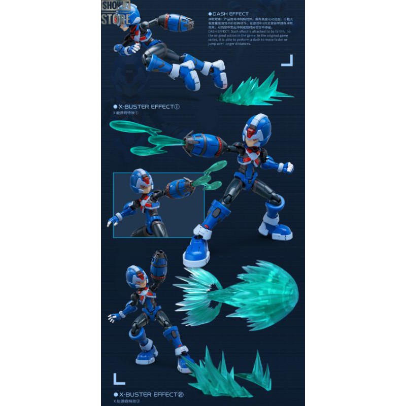 EASTERN MODEL (E-MODEL) 02 MEGAMAN COPY X (blue) | Shopee Malaysia