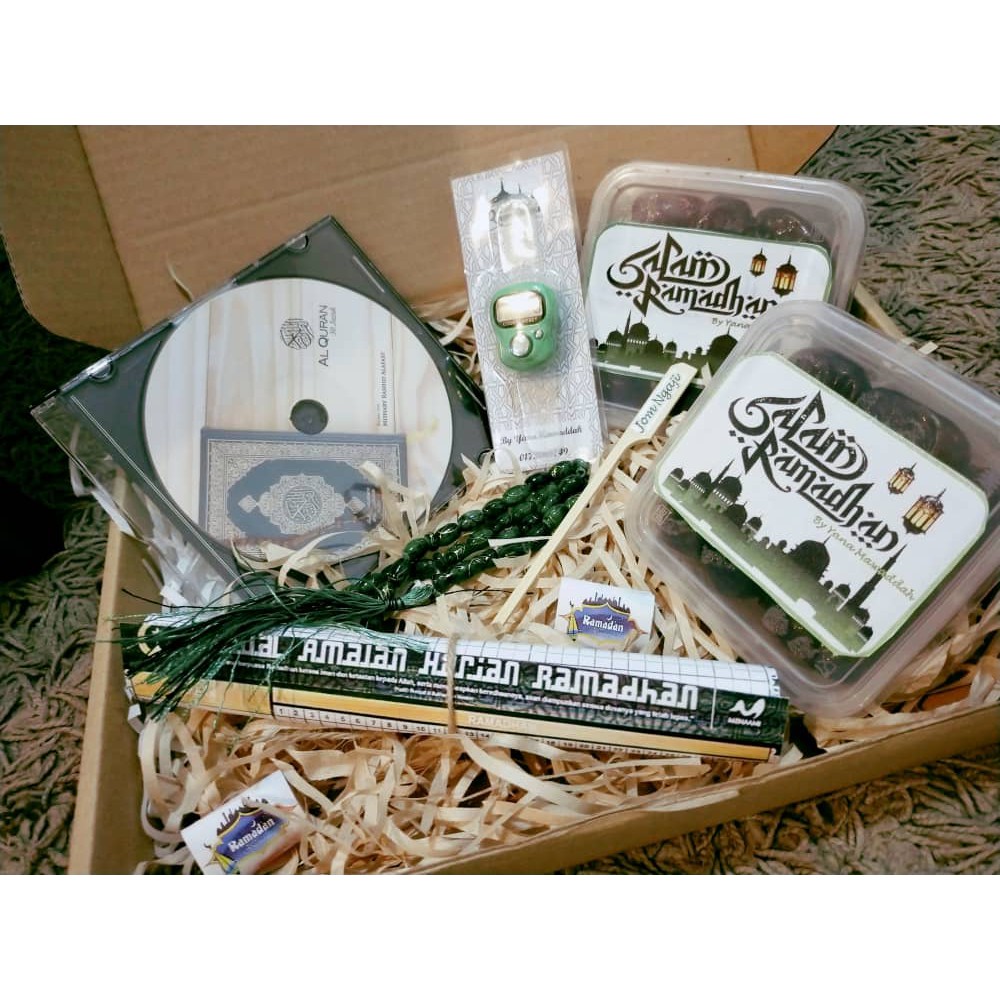 gift box ramadhan premium kurma (custom made) | Shopee Malaysia