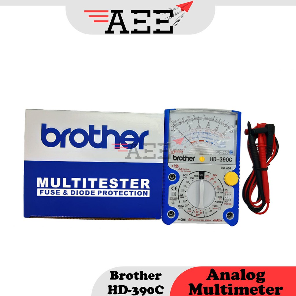 Brother HD-390C Analog Multimeter | Shopee Malaysia