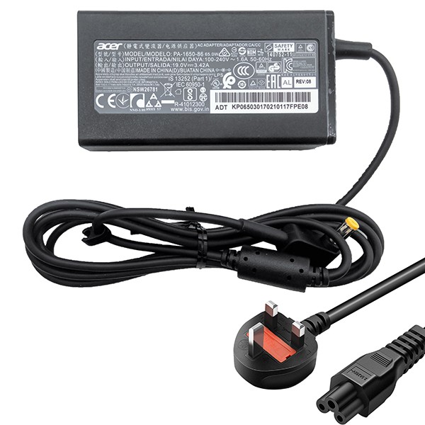 Acer PA-1650-86/A11-065N1A/ADP-65VH F 19V 3.42A 65W AC Adapter Charger (5.5x1.7mm) | Shopee Malaysia