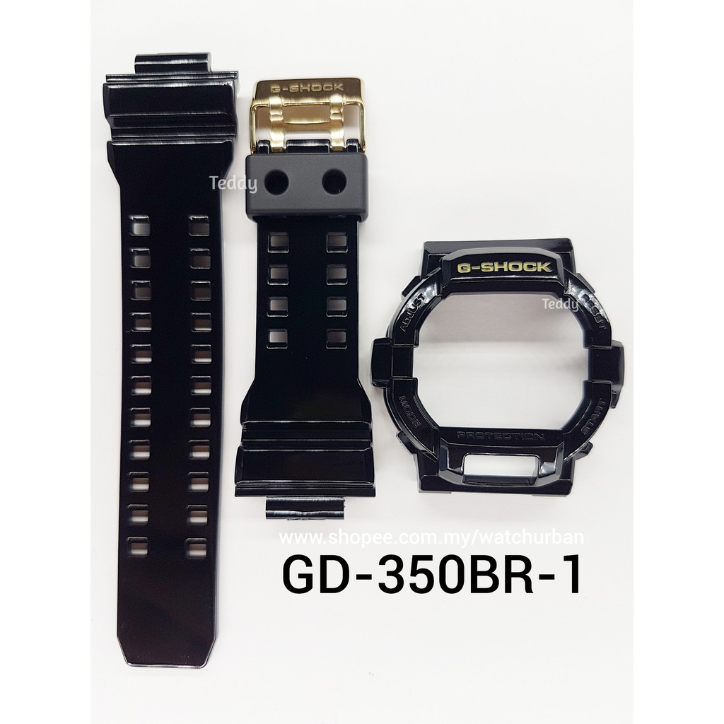 CASIO G-SHOCK BAND AND BEZEL GD350 100% ORIGINAL GD-350 | Shopee Malaysia