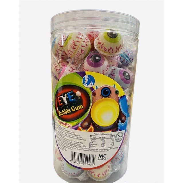 Eye Angry bird Ultraman Bubble Gum 13g x 60pcs Halal | Shopee Malaysia