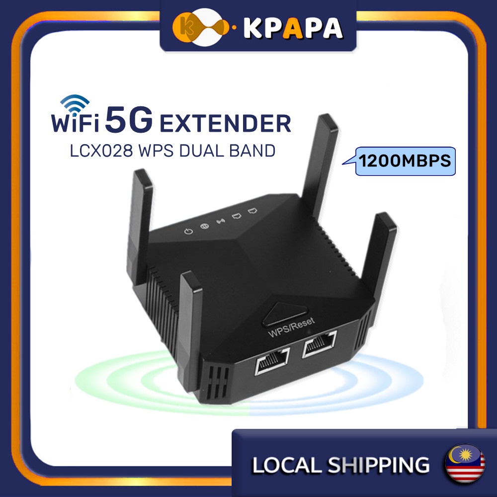 WiFi signal amplifier repeater Antennas repeaters 1200M Ac1200 5G dual-band wireless router wifi ...