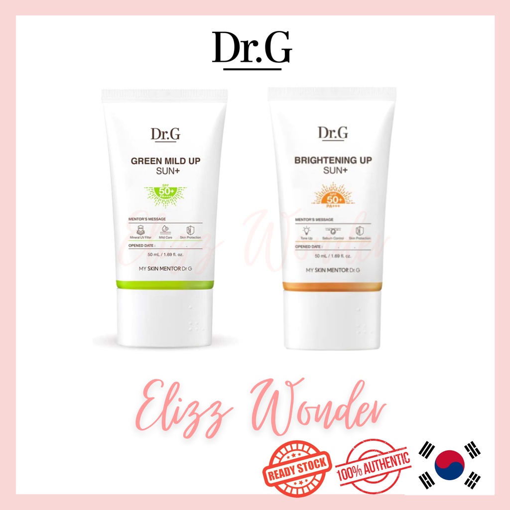 [READY STOCK] 🇰🇷 DR.G Sunscreen Green Mild Up Sun+/Brightening Up Sun+ ...