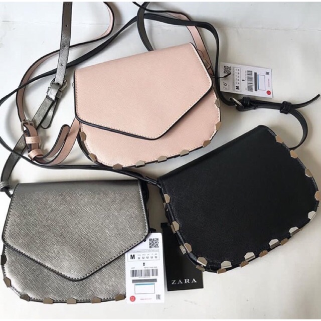Zara crossbody with metal - zara metal crossbody - zara sling bag ...