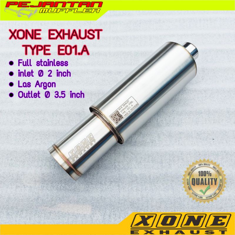 Xone EXHAUST Type E01 Car Muffler.A (ORIGINAL) | Shopee Malaysia