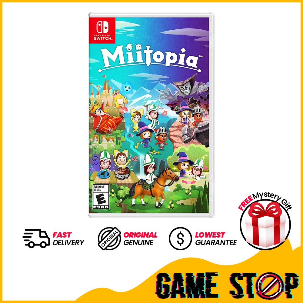 NSW Switch Miitopia Chinese/English Version (中英文版) | Shopee Malaysia