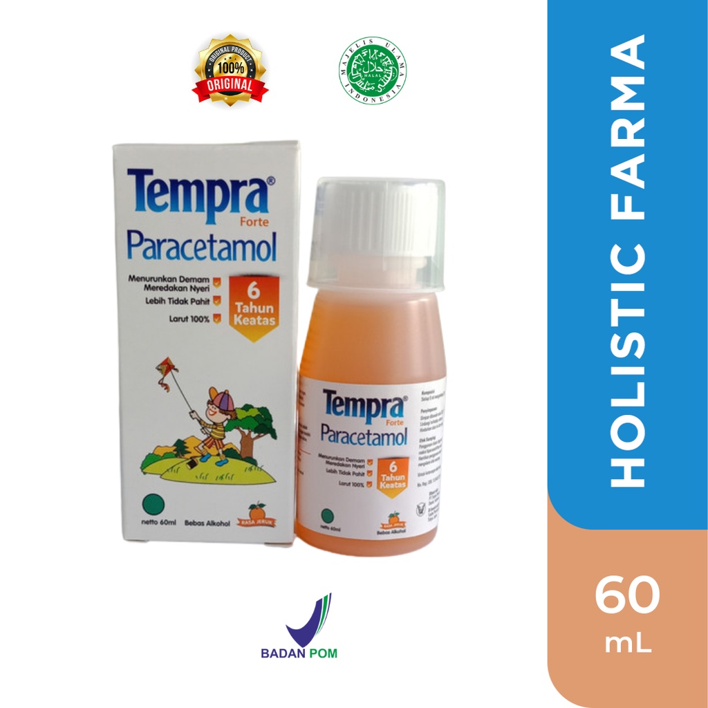 Tempra Forte Syrup 60 mL Orange Flavor | Shopee Malaysia