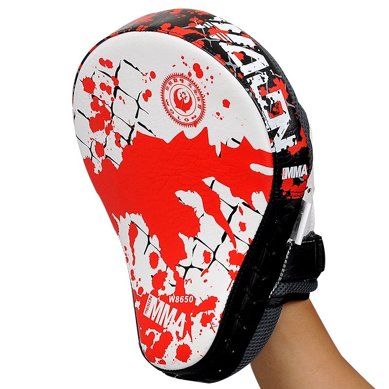 Wolon 2 Pieces MMA Muay Thai Boxing Pads Focus Mittens Sanda Taekwondo ...