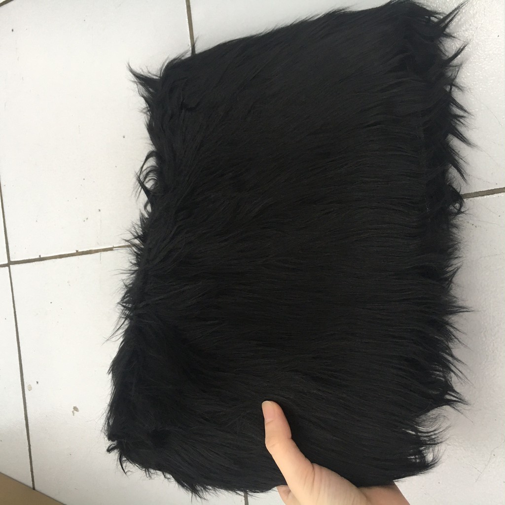 HITAM Car Dashboard Fur Plain Black/Black/Dashboard Cover/Table ...